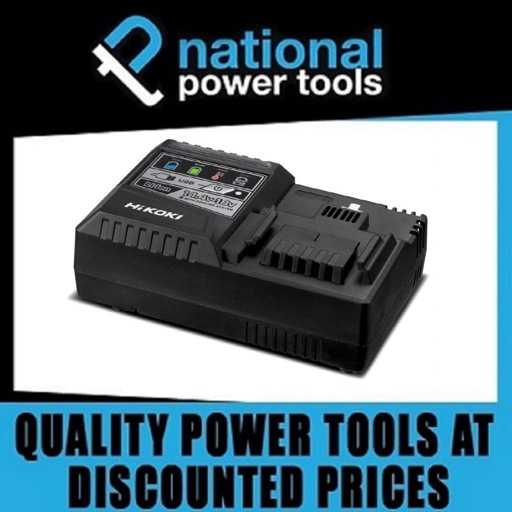 NEW GENUINE HITACHI / HIKOKI RAPID BATTERY CHARGER WITH USB PORT 18V ...