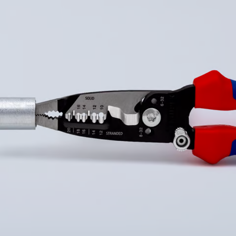 NEW KNIPEX 13728 MULTI FUNCTION WIRE STRIPPER & CUTTER - National Power ...